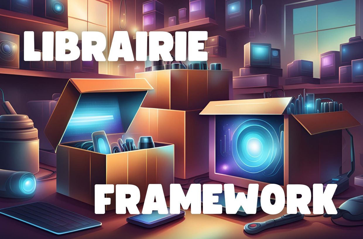 Différences entre Librairie et Framework - laConsole